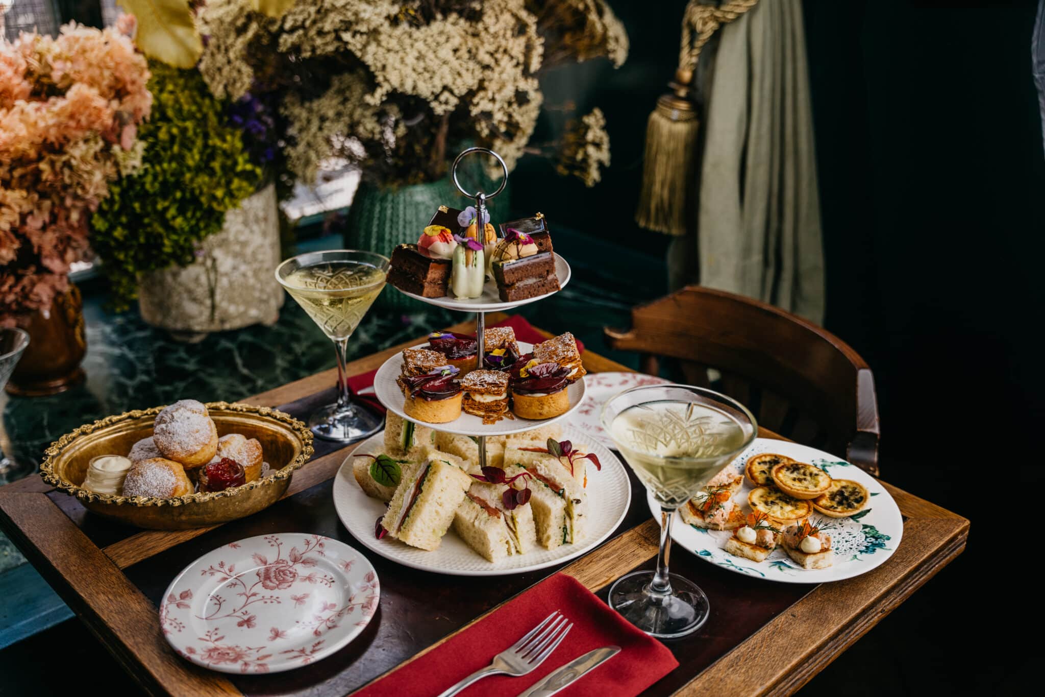 High Tea at The Grounds Of The City | Delightful Pastries & Savoury Bites