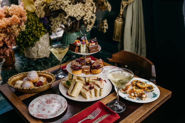 High Tea at The Grounds Of The City | Delightful Pastries & Savoury Bites
